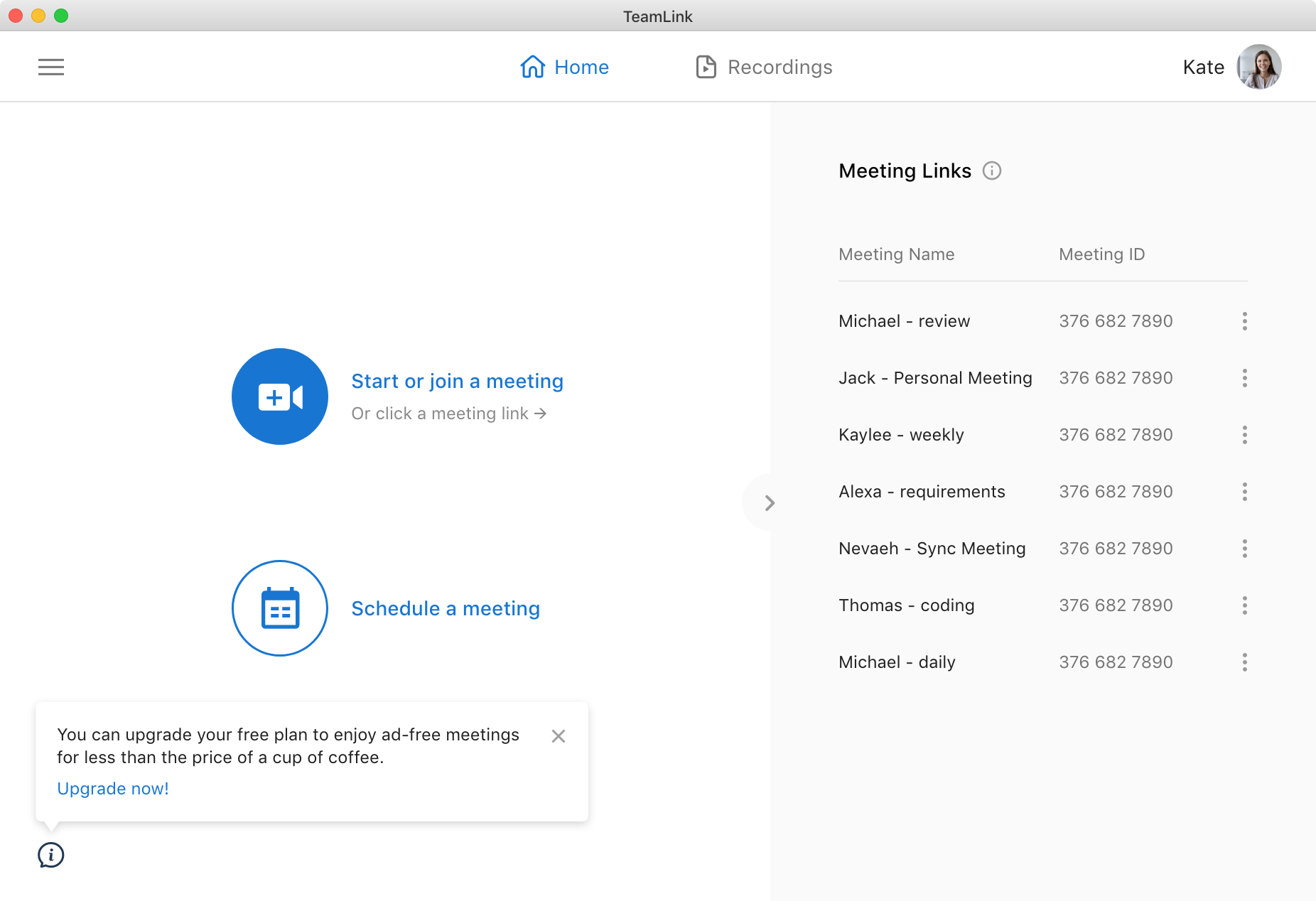 TeamLink User Manual